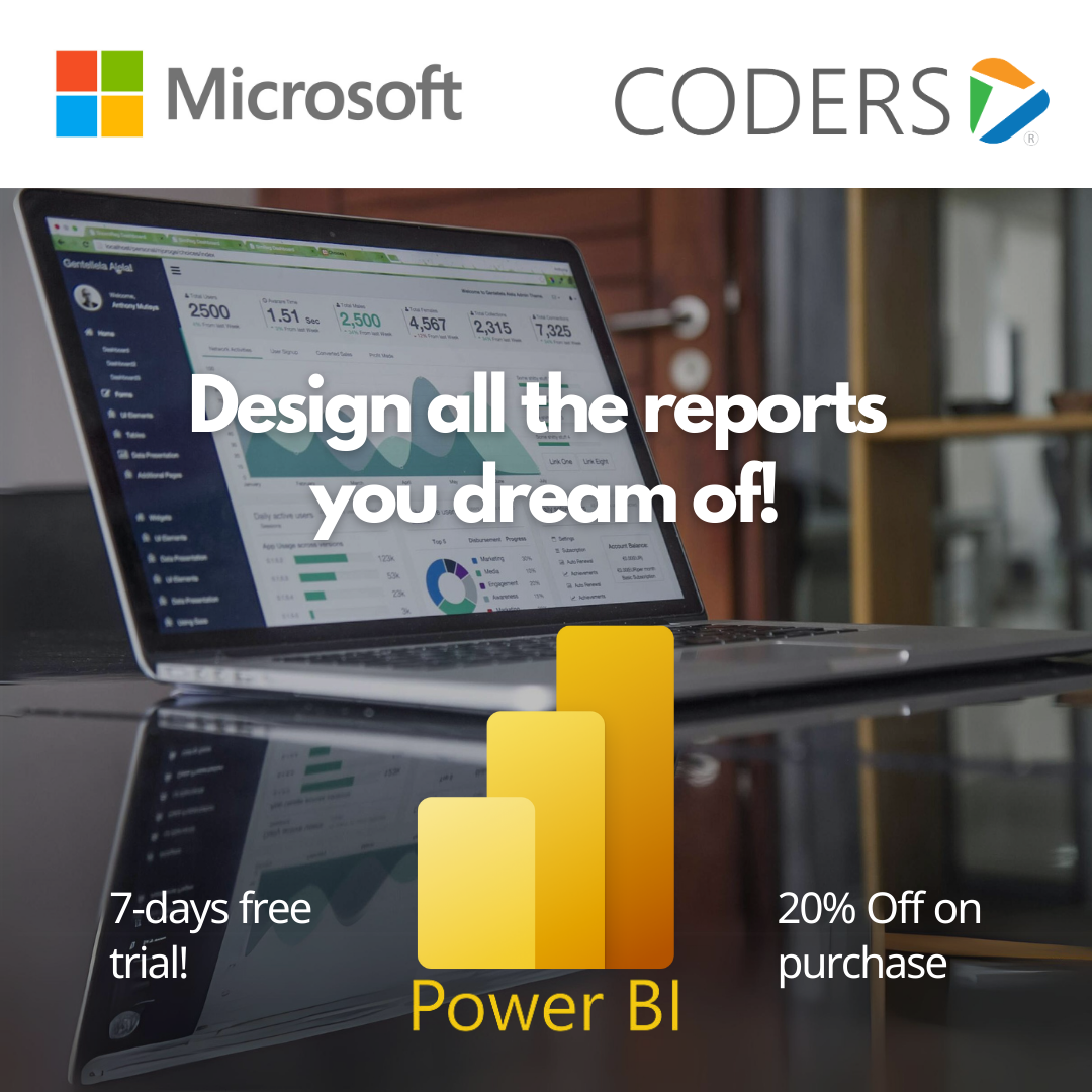 Free Trial - Power BI - CODERS SOLUTIONS
